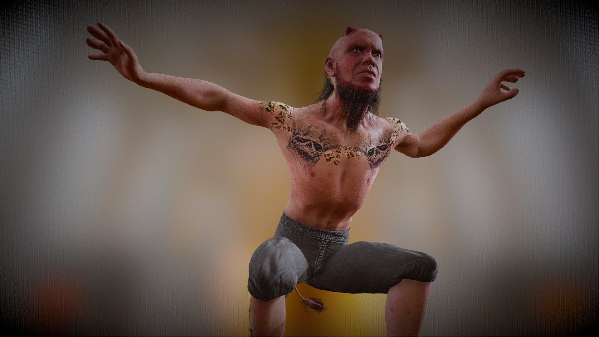 3D Devil 01 - TurboSquid 2202588