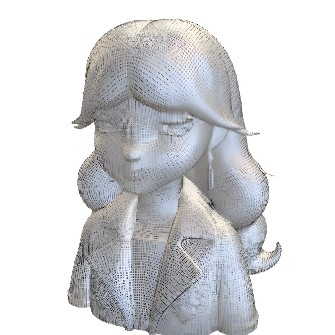 Anime Character Bust Collection 3D Model - TurboSquid 2310843