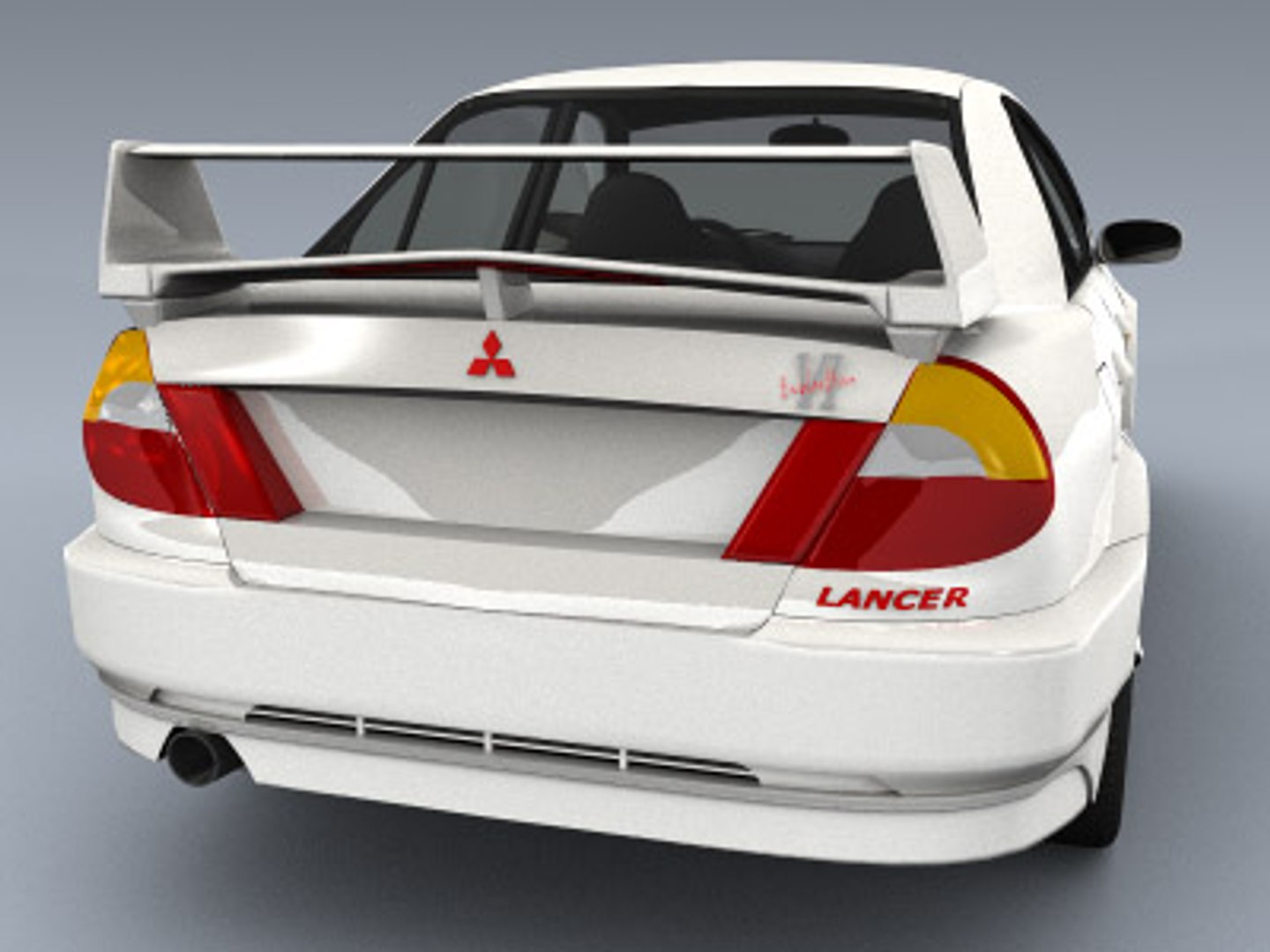 3d Mitsubishi Lancer Evo Vi