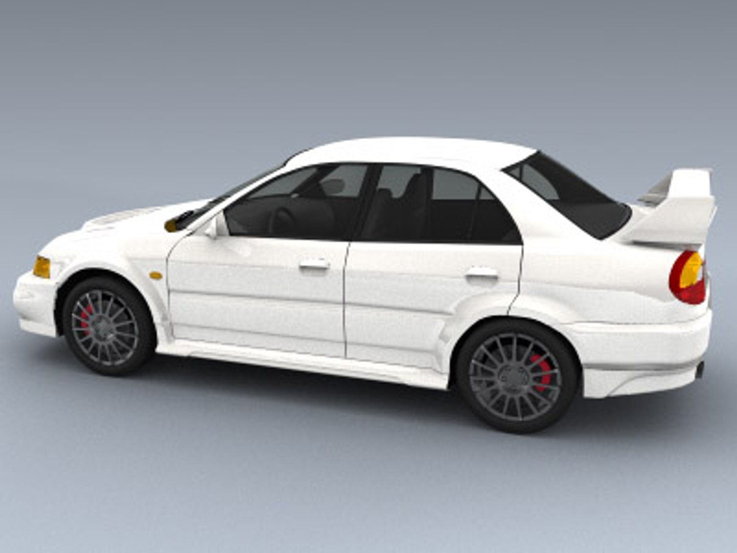 3d Mitsubishi Lancer Evo Vi