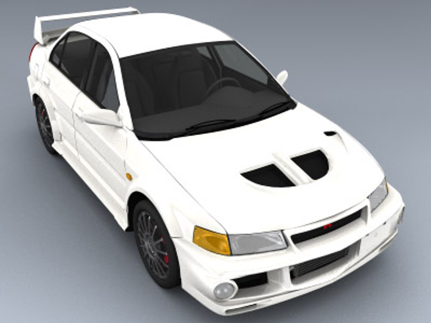 3d Mitsubishi Lancer Evo Vi