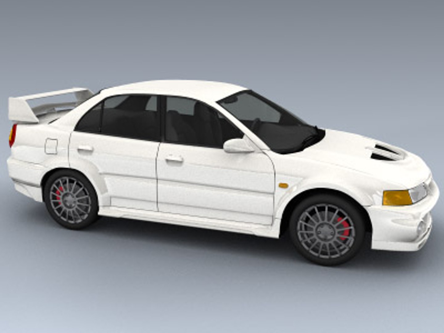 3d Mitsubishi Lancer Evo Vi