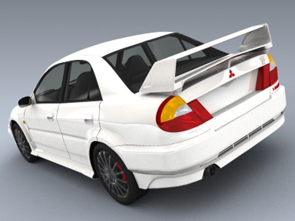 3d mitsubishi lancer evo vi