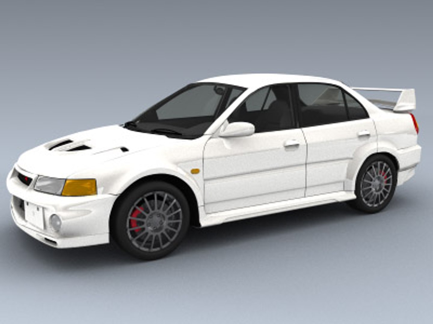 3d Mitsubishi Lancer Evo Vi