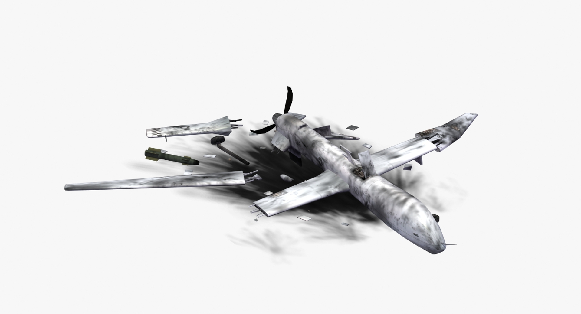 Max Mq-1 Predator Drone Crash