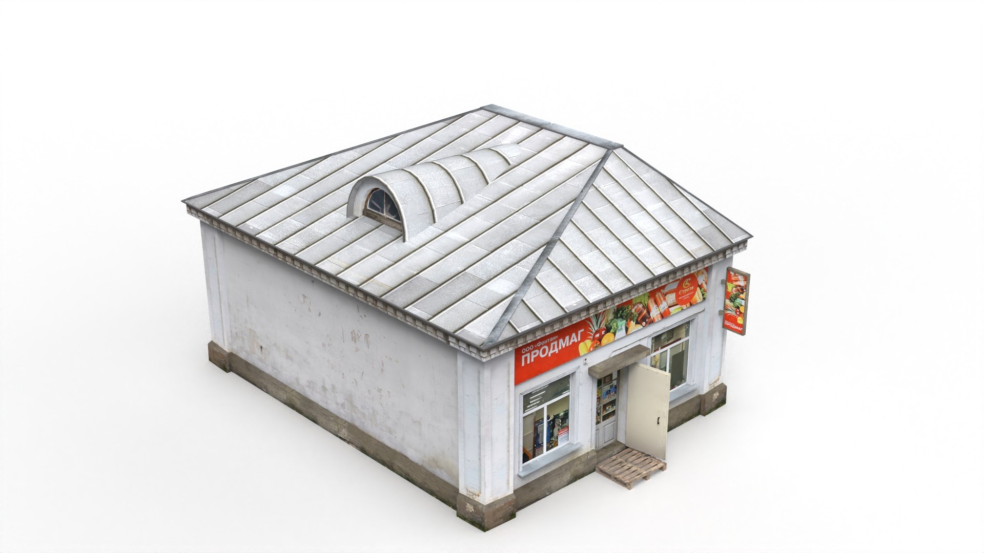 Village Shop 3D Model - TurboSquid 2316759