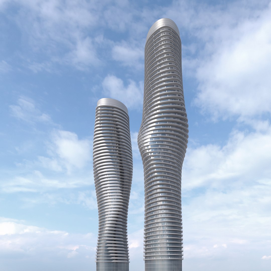 Tower Skyscraper Absolute Obj