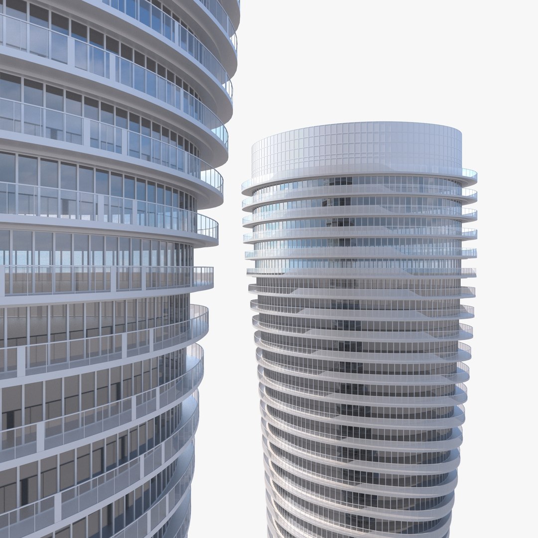 Tower Skyscraper Absolute Obj