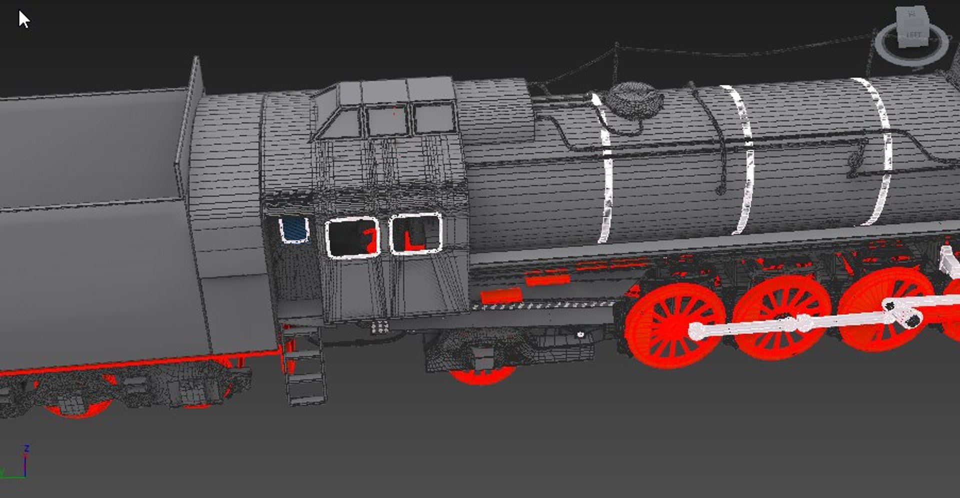 3D Locomotive Fd-20 - TurboSquid 1218626