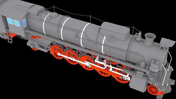 3D locomotive fd-20 - TurboSquid 1218626