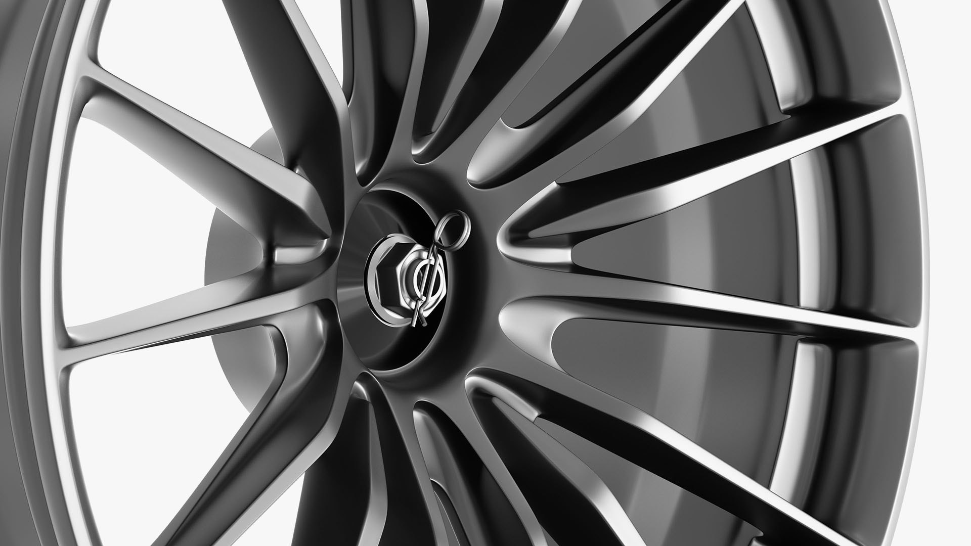 HRE SeriesP1 P103 Center Lock 3D Model - TurboSquid 2411920