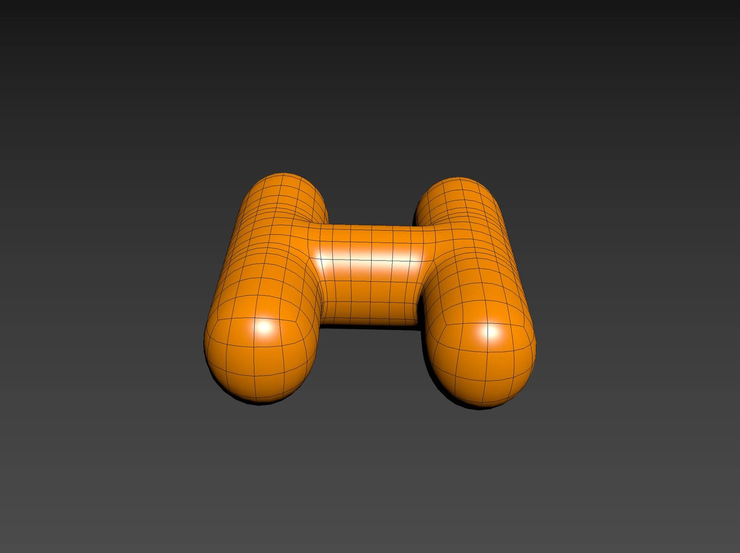 H Alphabet 3D Model - TurboSquid 2302209