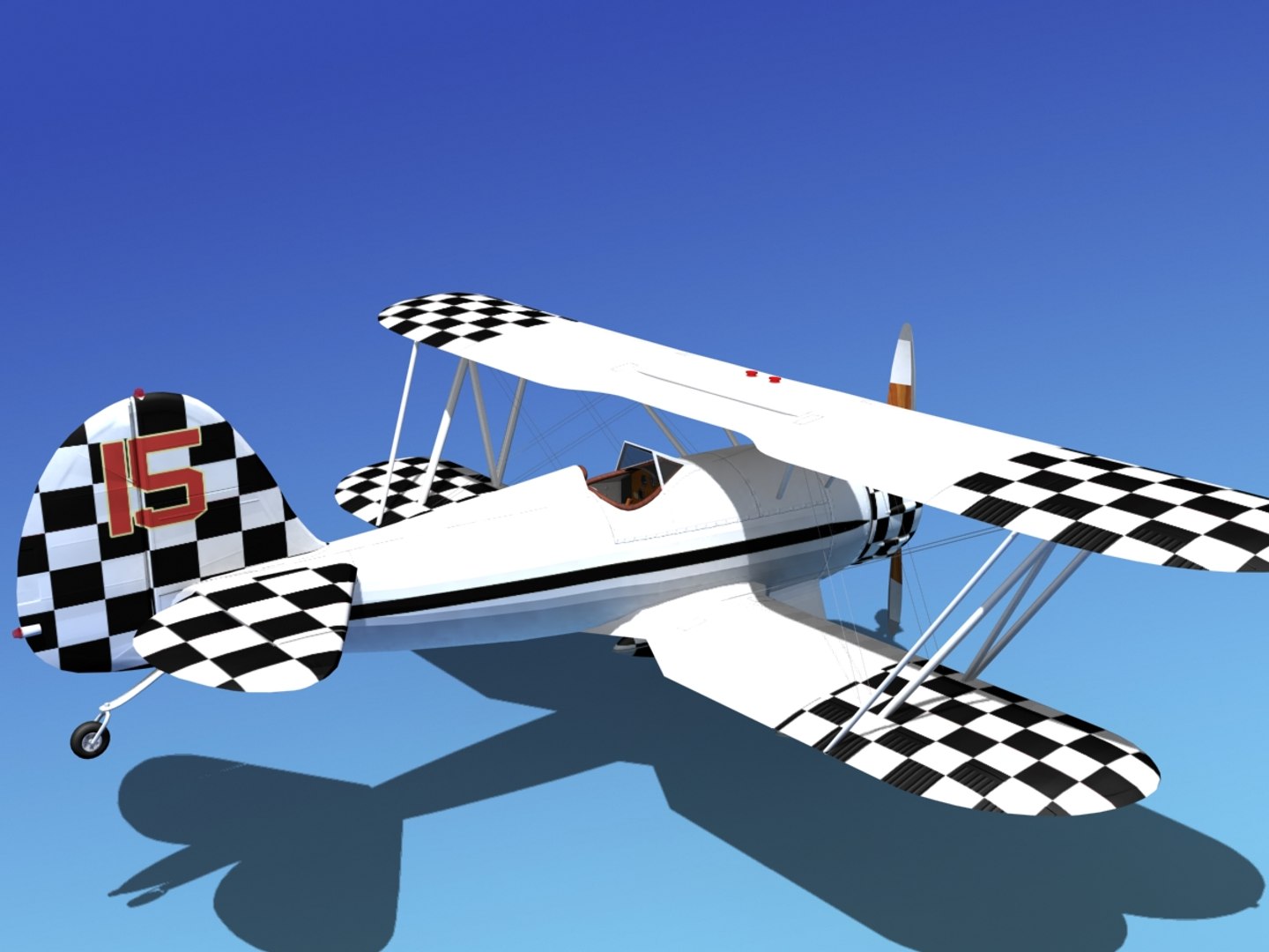 3d waco ymf-5 ymf model