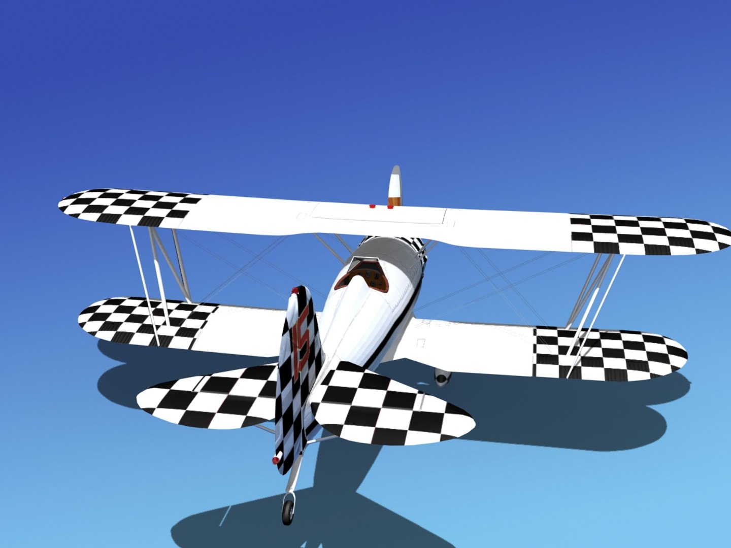 3d waco ymf-5 ymf model