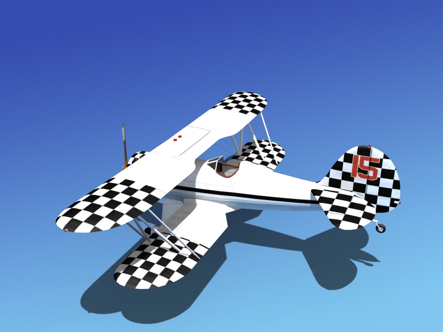 3d waco ymf-5 ymf model