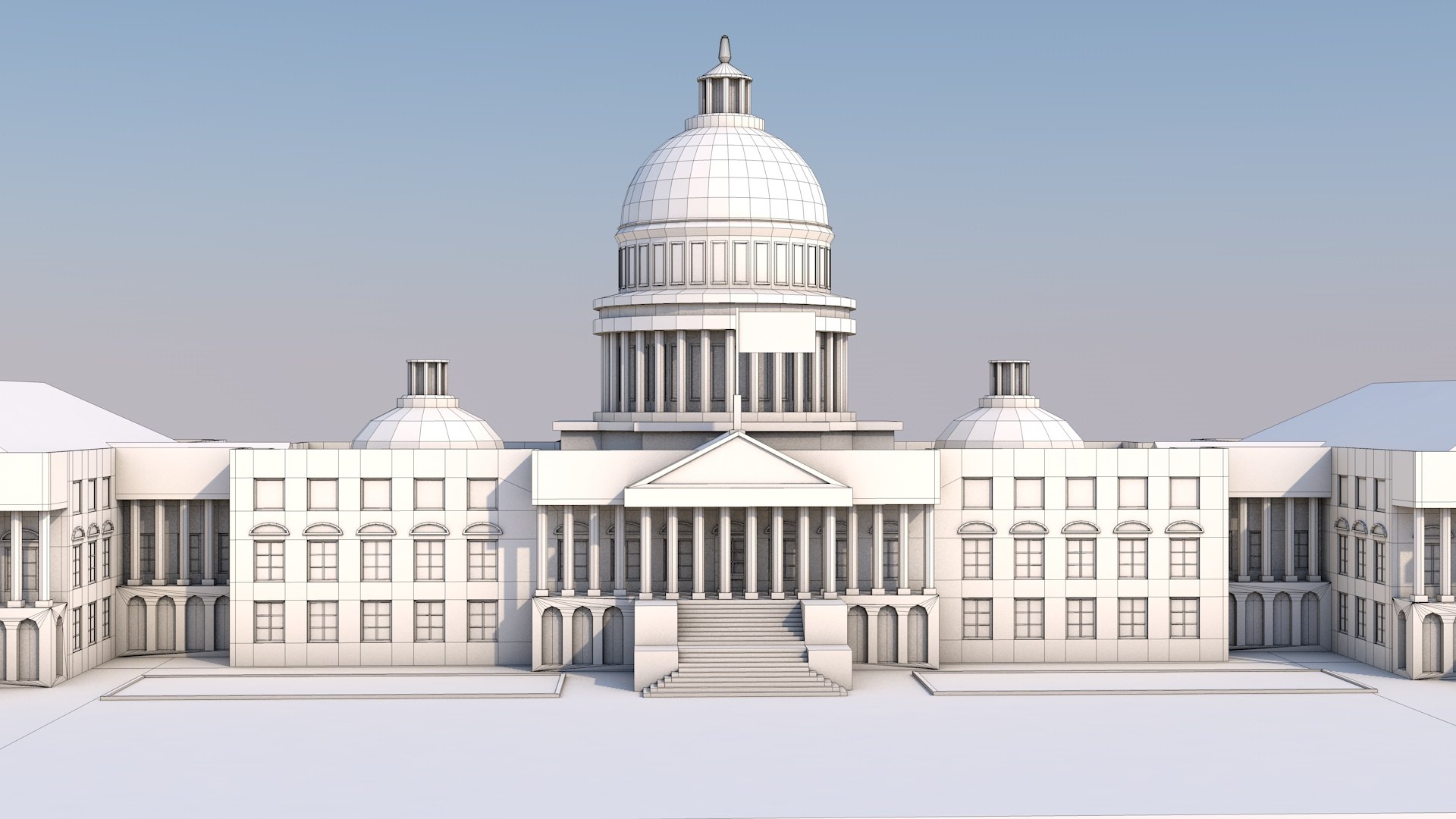 Landmark Capitol Hill 3D Model - TurboSquid 1559861