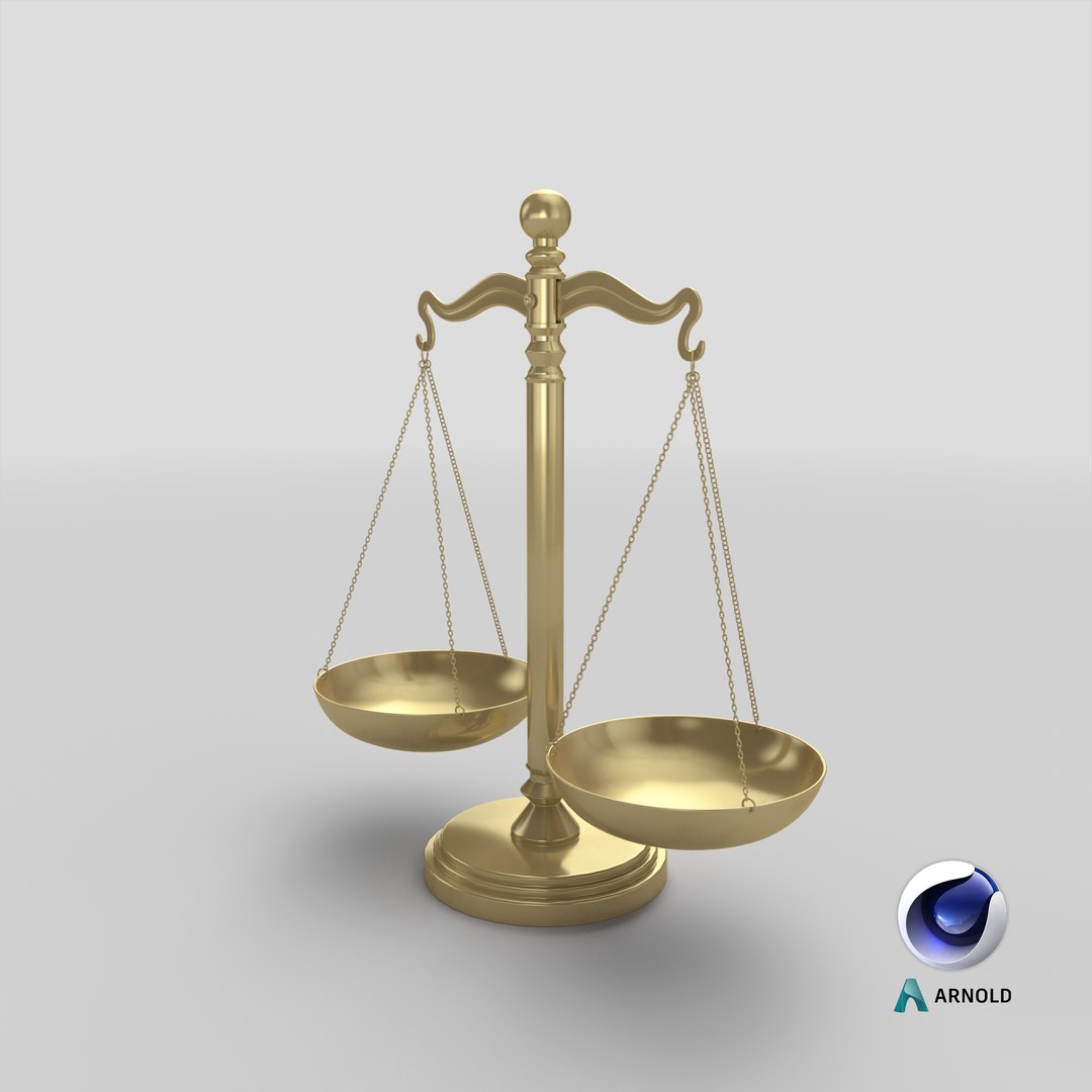 3D Model Balance Scale - TurboSquid 2149195