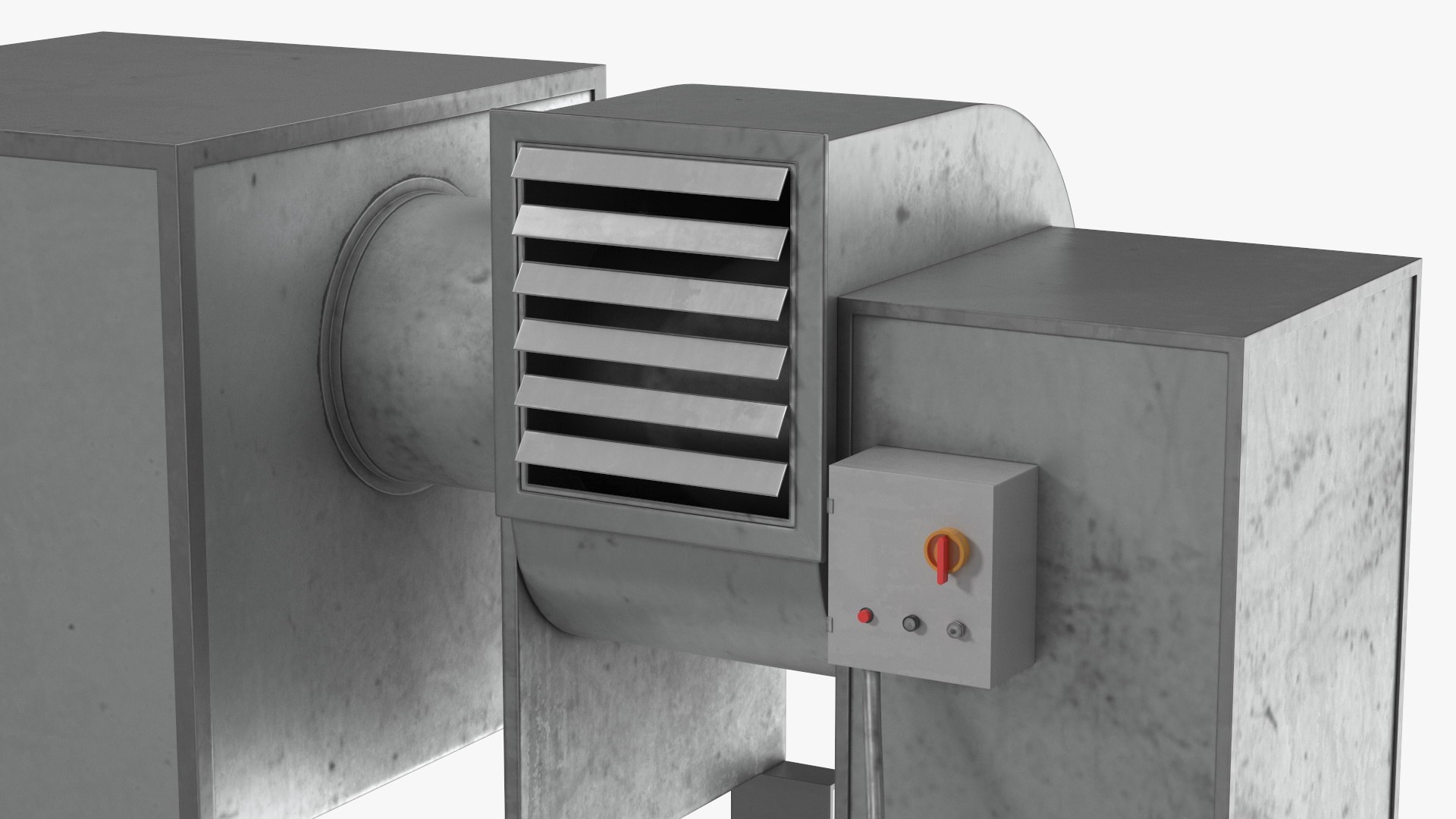 3D HVAC Ventilation System - TurboSquid 2329765