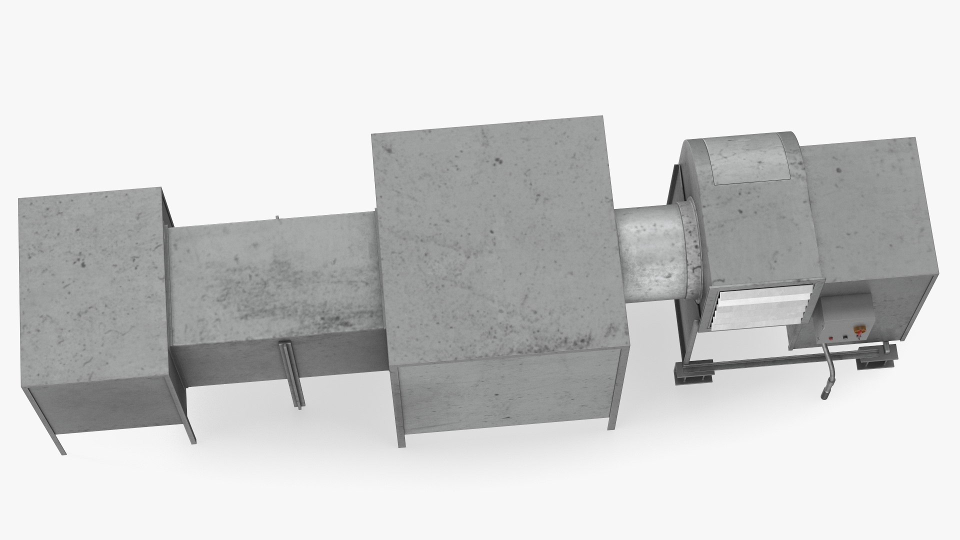 3D HVAC Ventilation System - TurboSquid 2329765