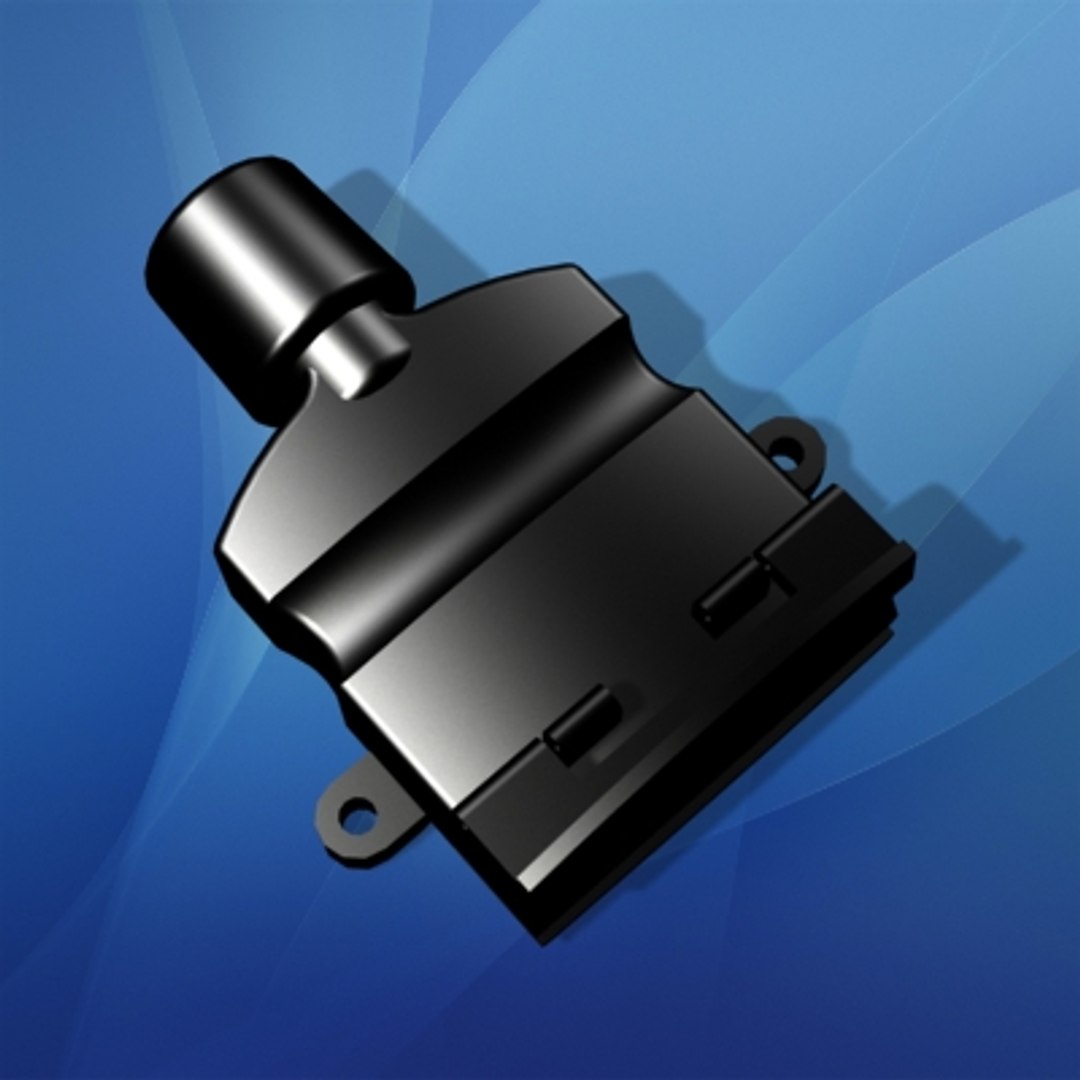 3d Model 7 Pin Trailer Plug