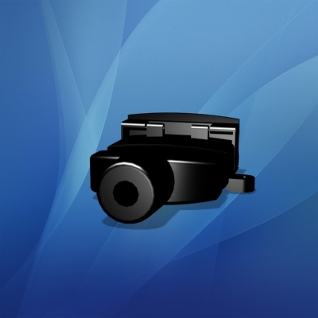 3d Model 7 Pin Trailer Plug