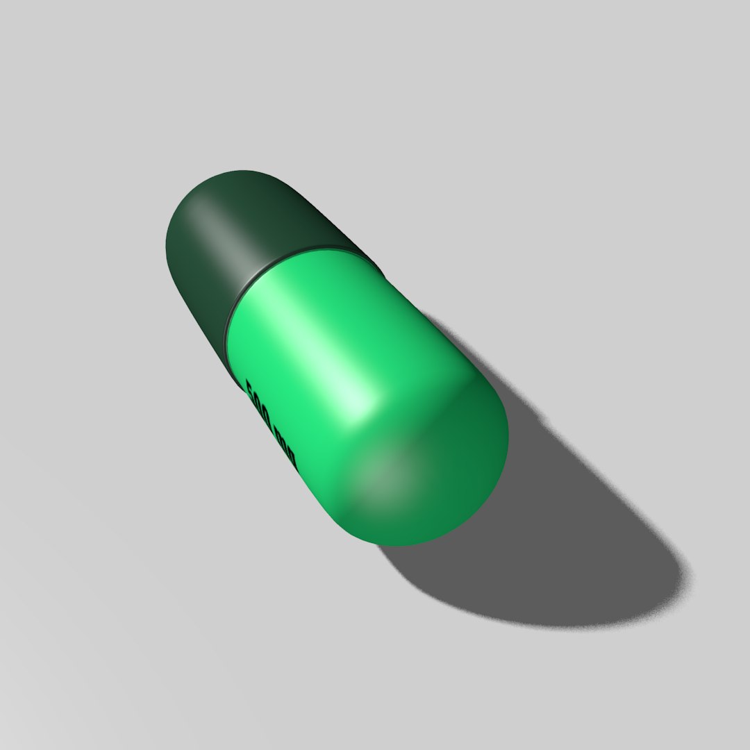 Pill 3d Model
