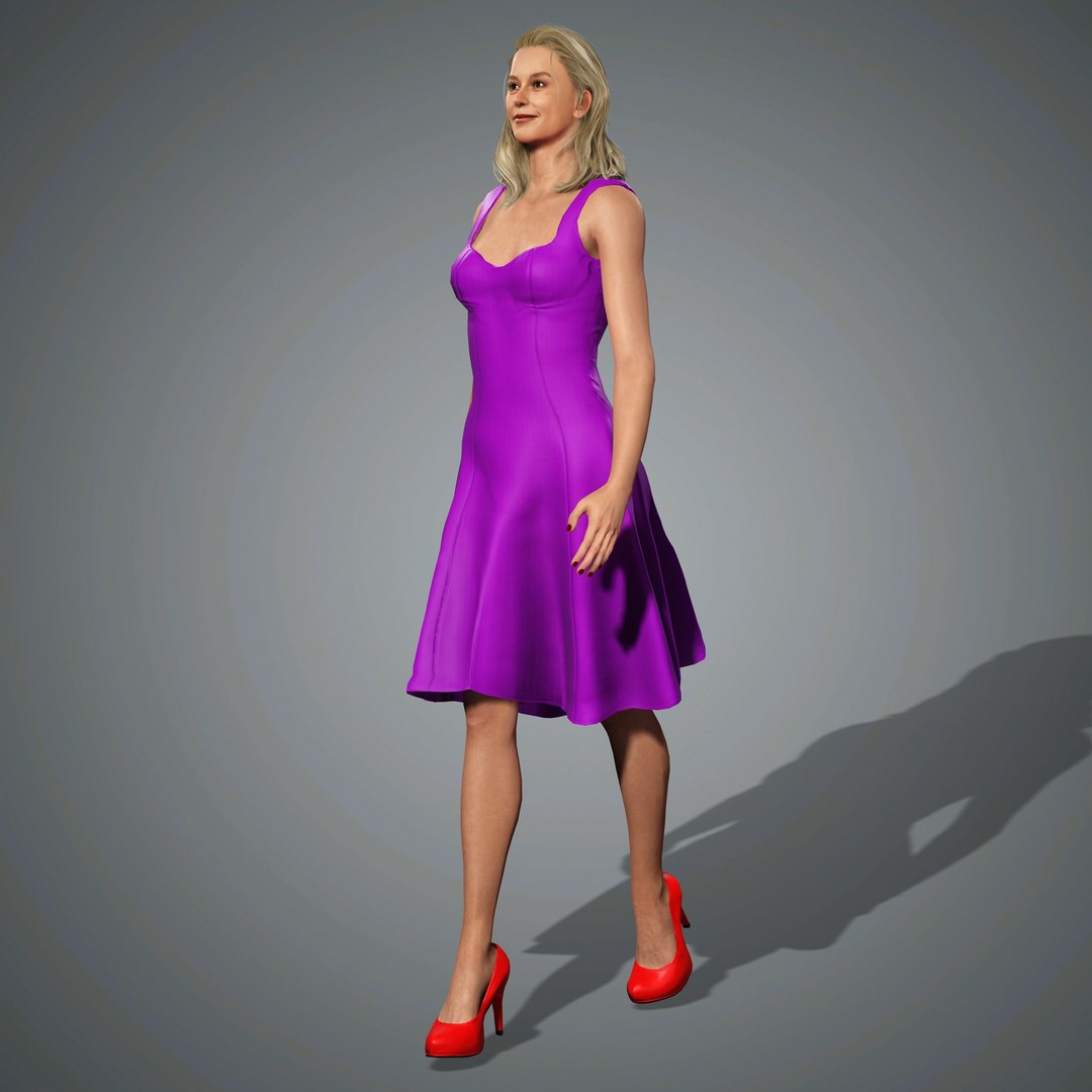 3D Brie Larson Character - TurboSquid 2346364