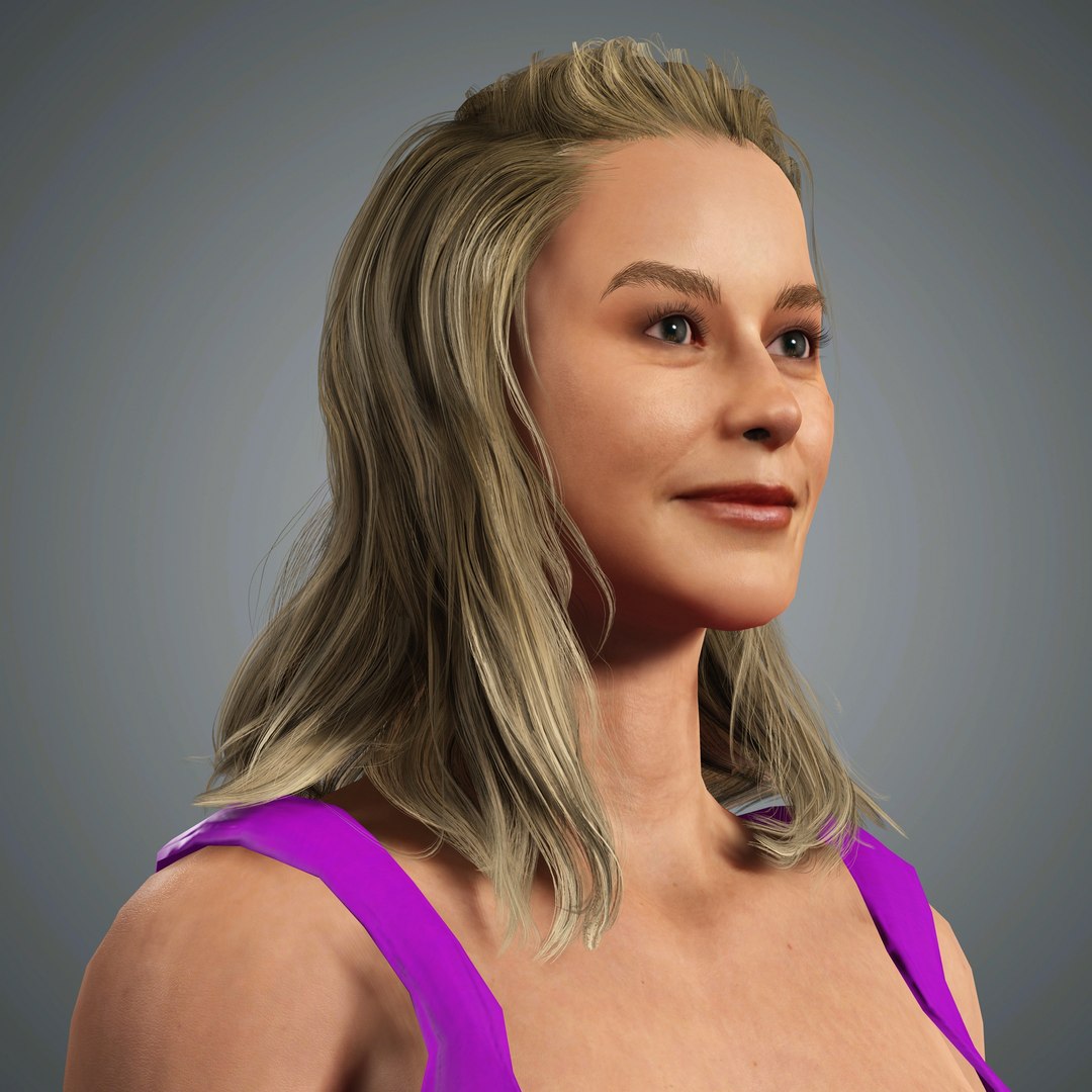 3D Brie Larson Character - TurboSquid 2346364