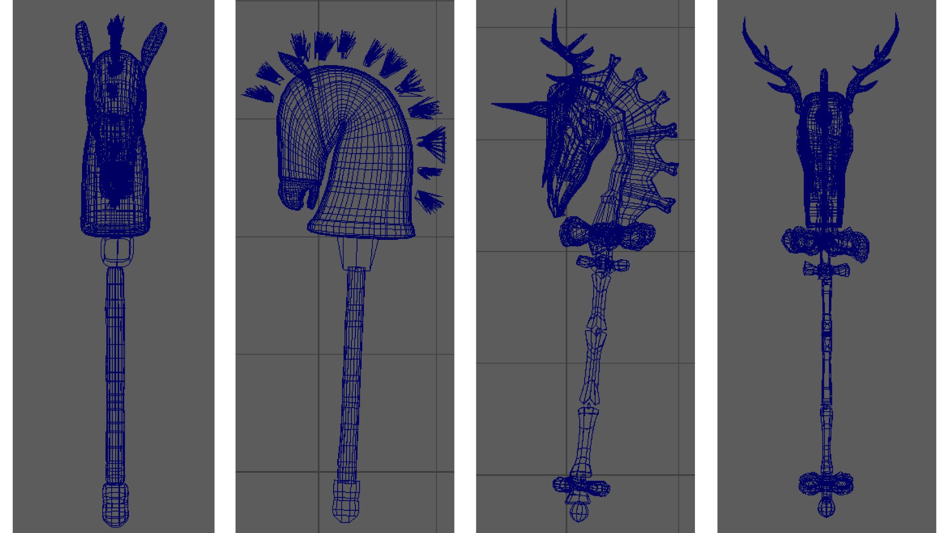 3D Hobby Horse - Alice Wonderland Model - TurboSquid 2073553