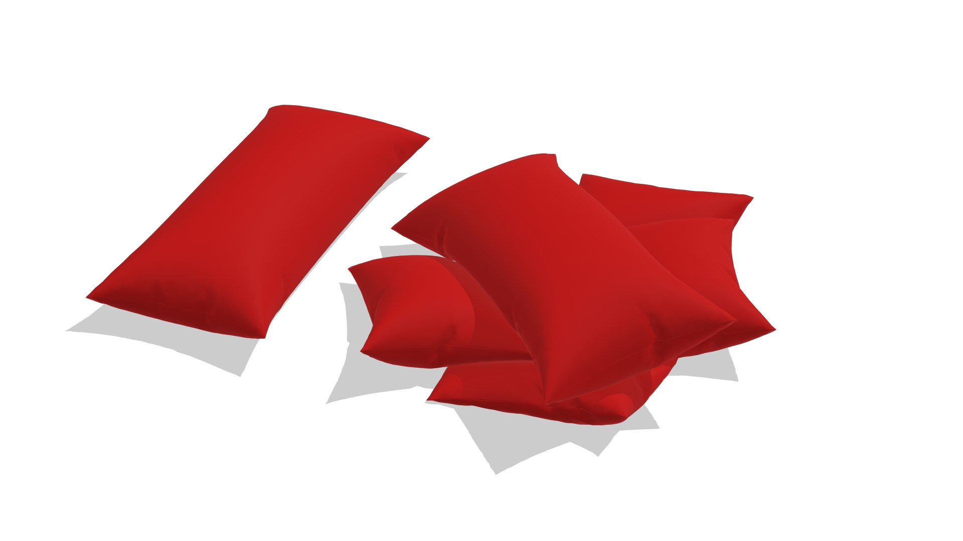 Pillow 3d Model Turbosquid 2142510 