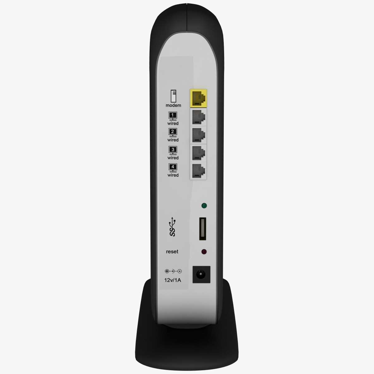 belkin share n300 wireless 3d model