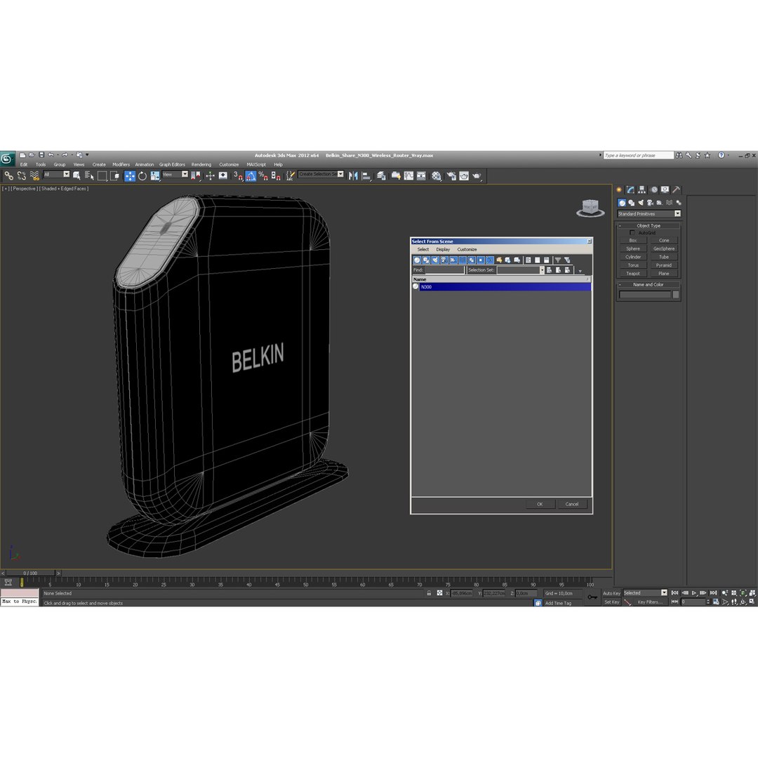 Belkin Share N300 Wireless 3d Model