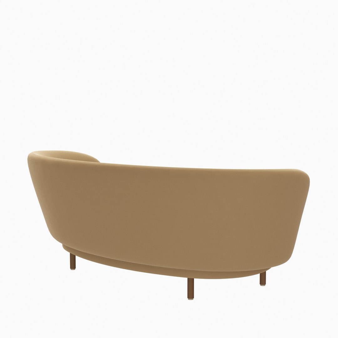 Dandy 2 Seater Sofa 3D Model - TurboSquid 1249058