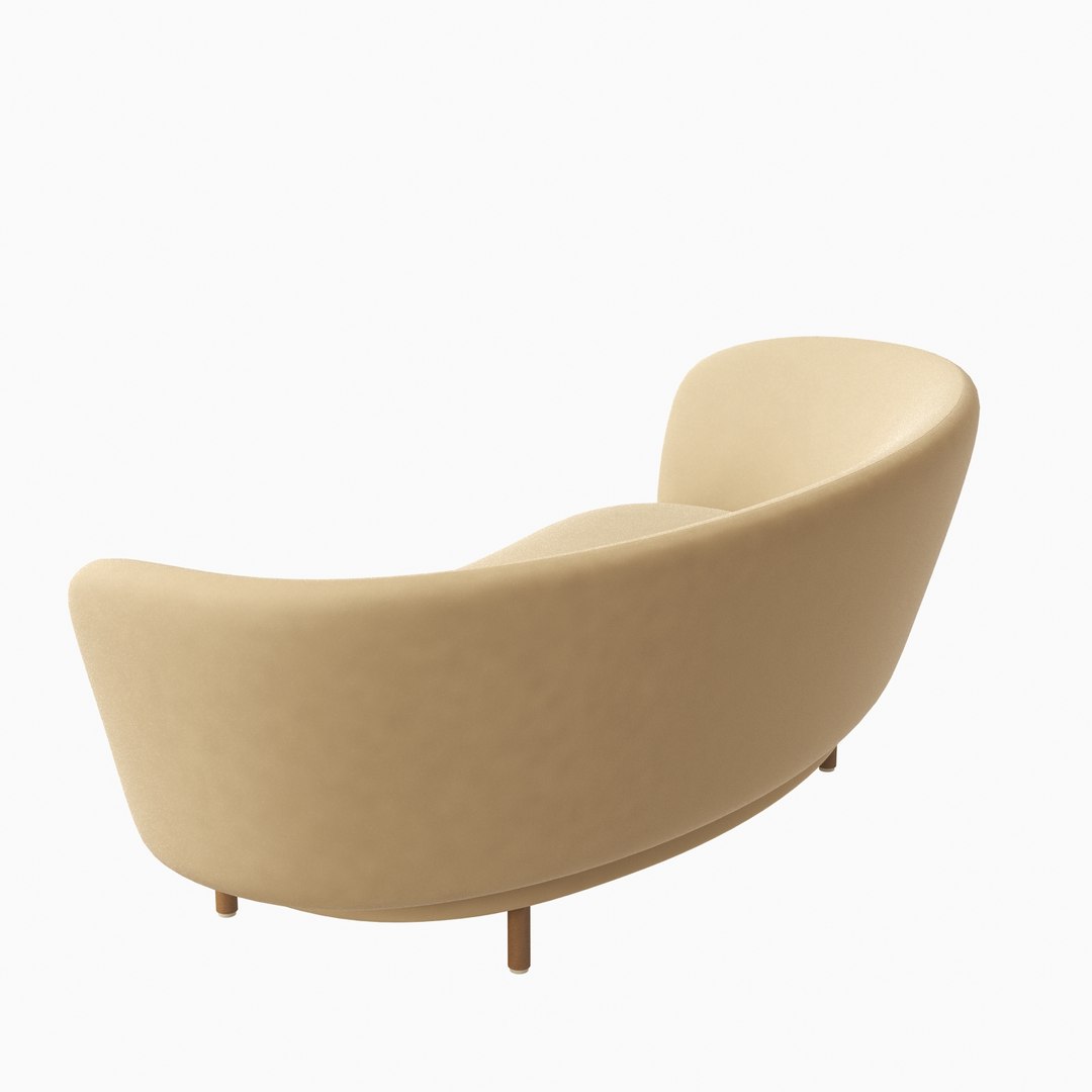 Dandy 2 Seater Sofa 3D Model - TurboSquid 1249058