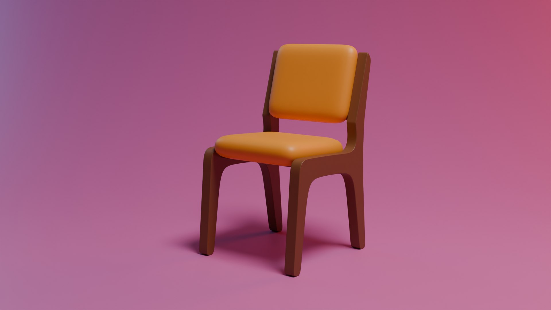 3D Model Stylized Chair - TurboSquid 2378655