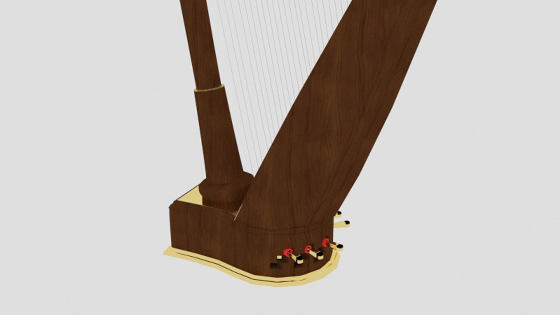 Harp 3D Model - TurboSquid 2176196