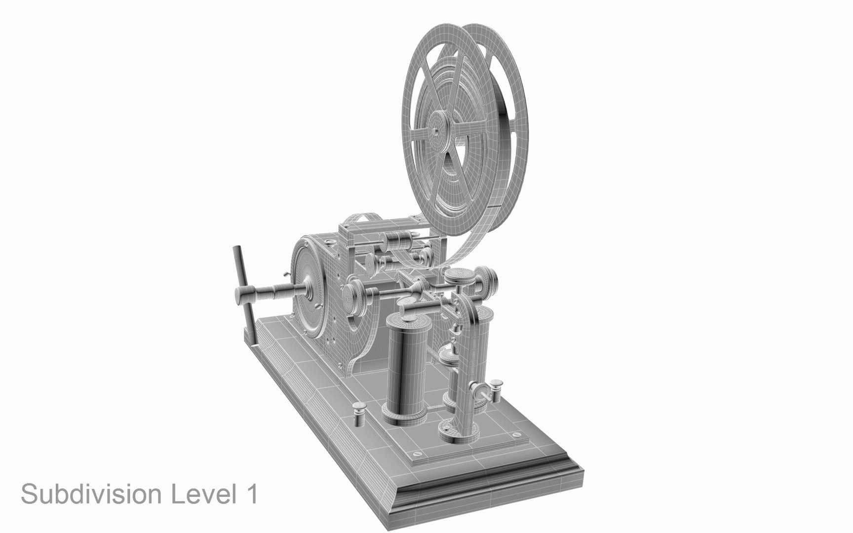 3D Old Morse Telegraph Set - TurboSquid 2078143