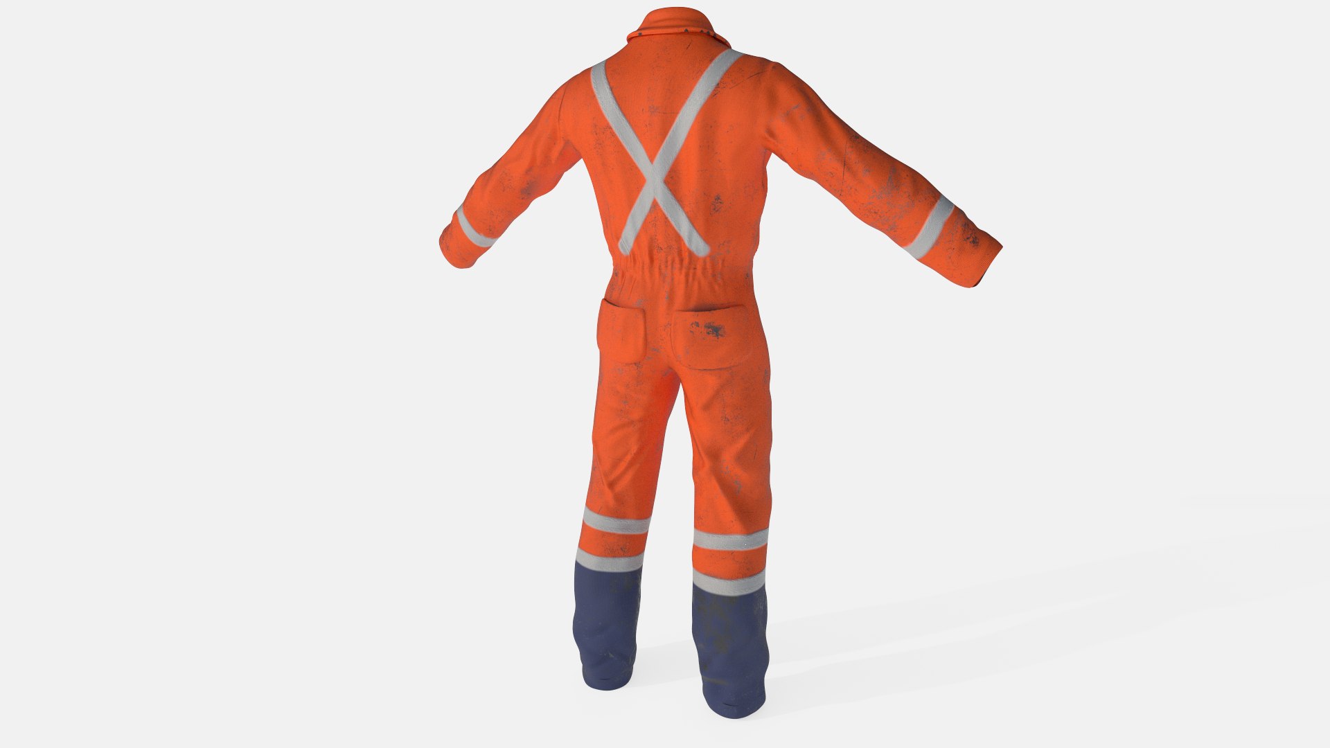 3D Workman Overall - TurboSquid 2025590