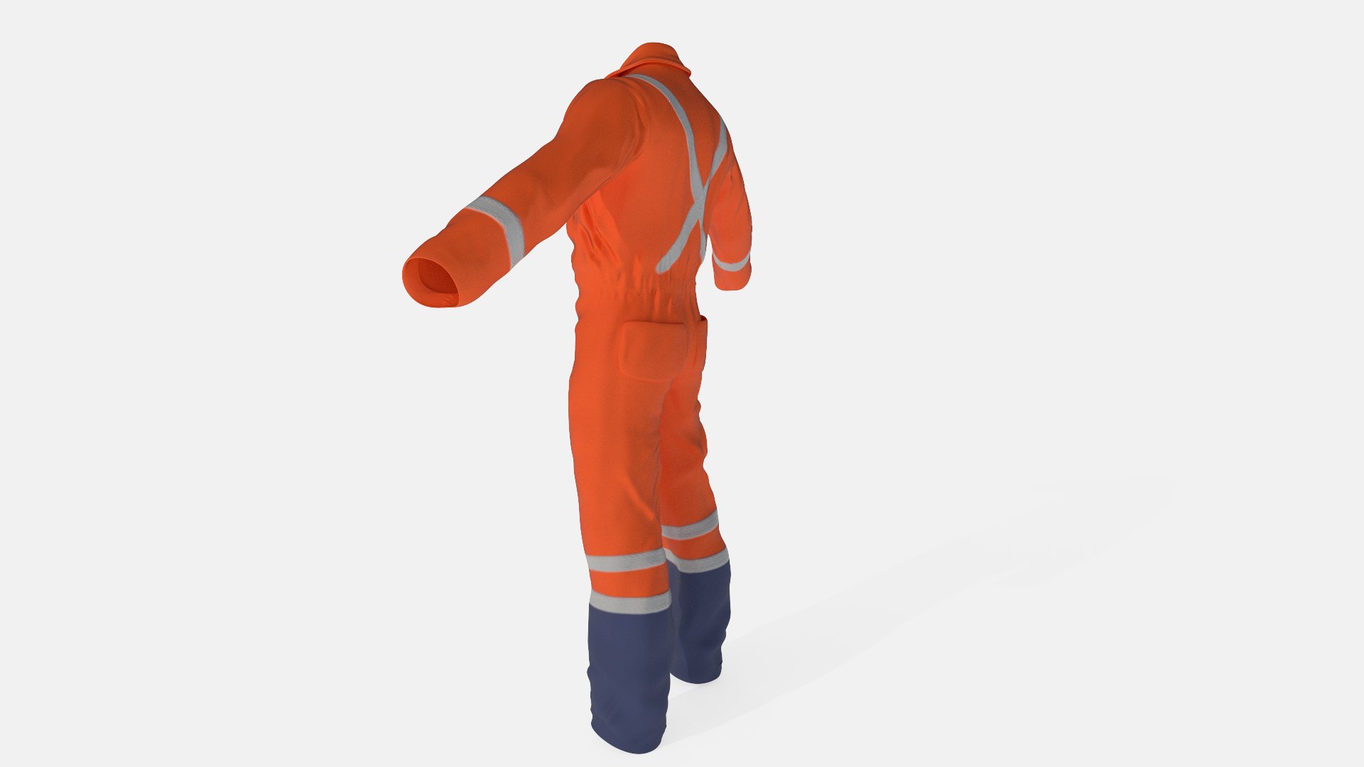 3D Workman Overall - TurboSquid 2025590