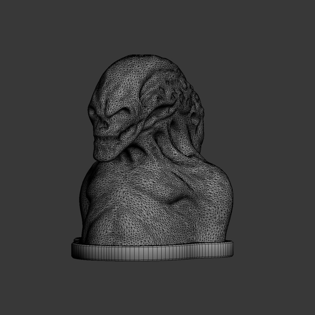 Alien bust 3D model - TurboSquid 829869