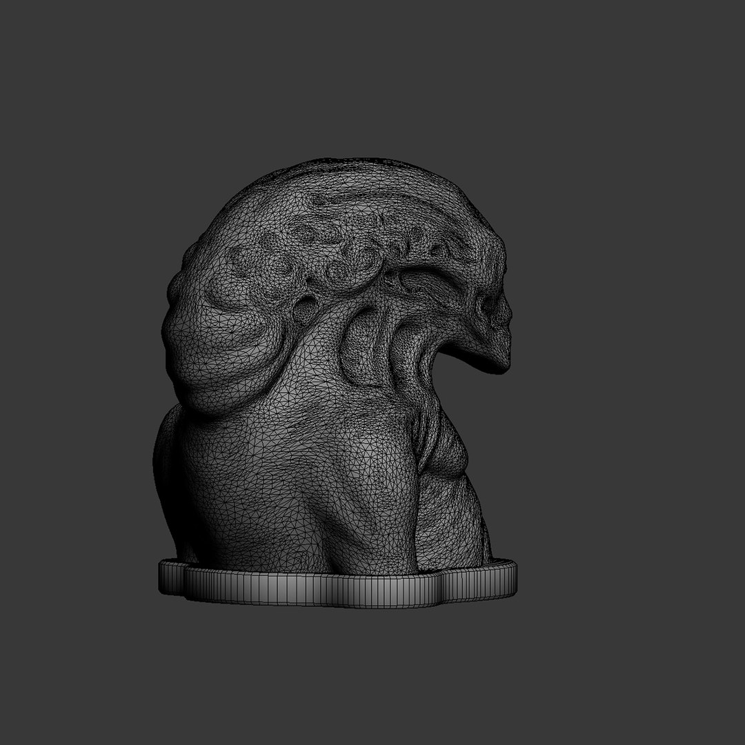 Alien bust 3D model - TurboSquid 829869