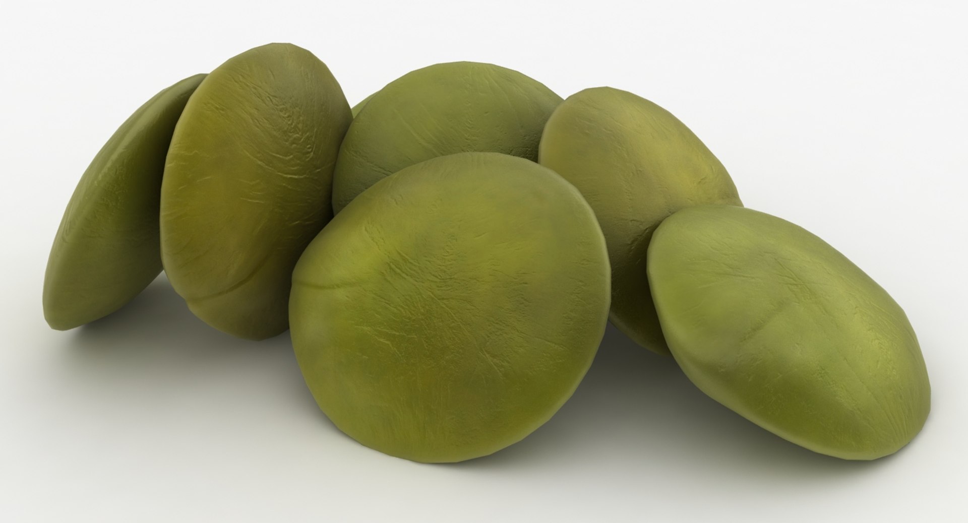 Realistic Green Lentils 3D Model - TurboSquid 1328092