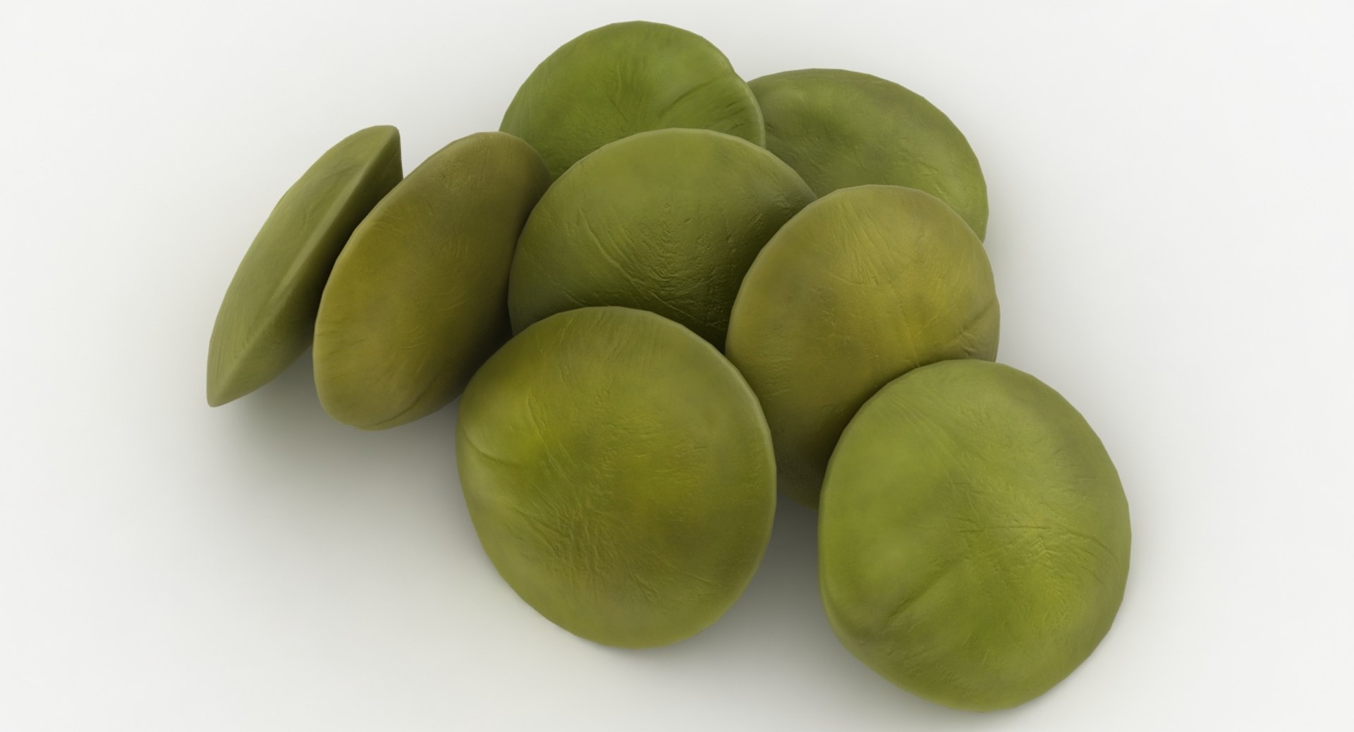 Realistic Green Lentils 3D Model - TurboSquid 1328092