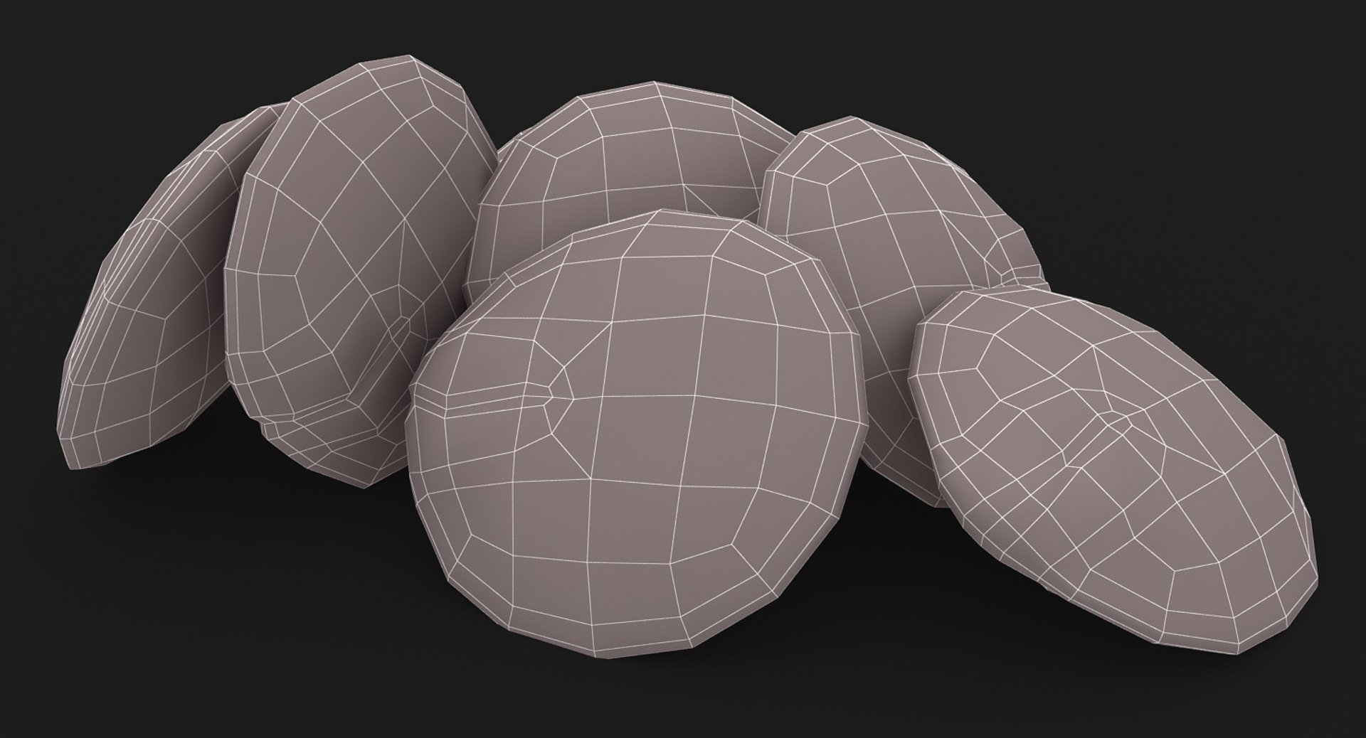 Realistic green lentils 3D model - TurboSquid 1328092