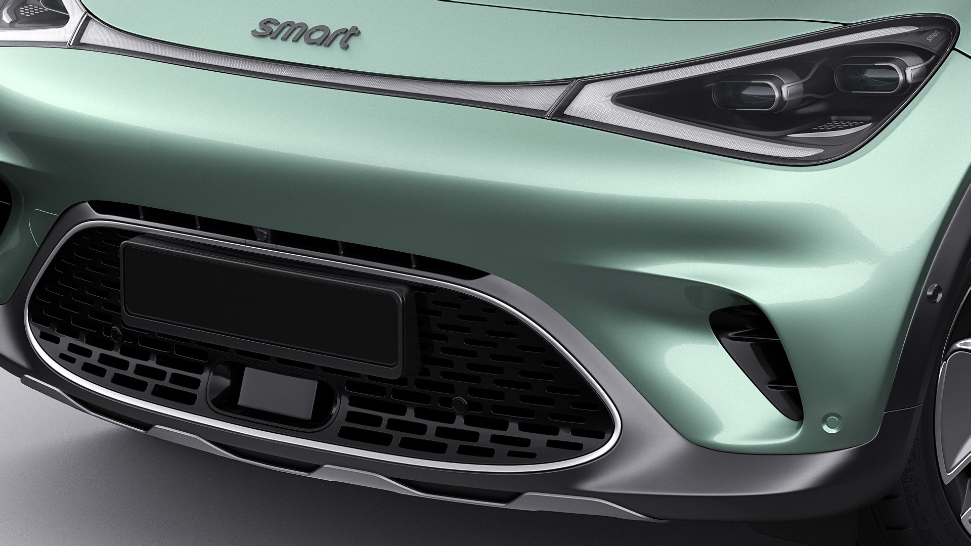 3D Smart 1 One 2023 with interior model - TurboSquid 1934837