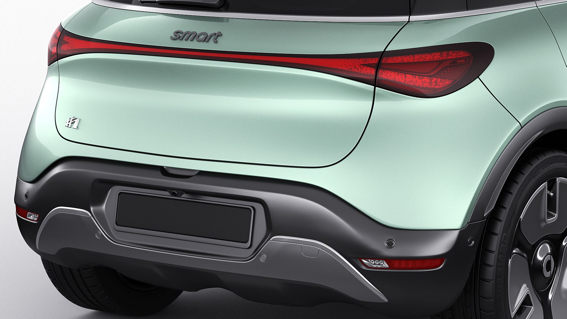 3D Smart 1 One 2023 with interior model - TurboSquid 1934837