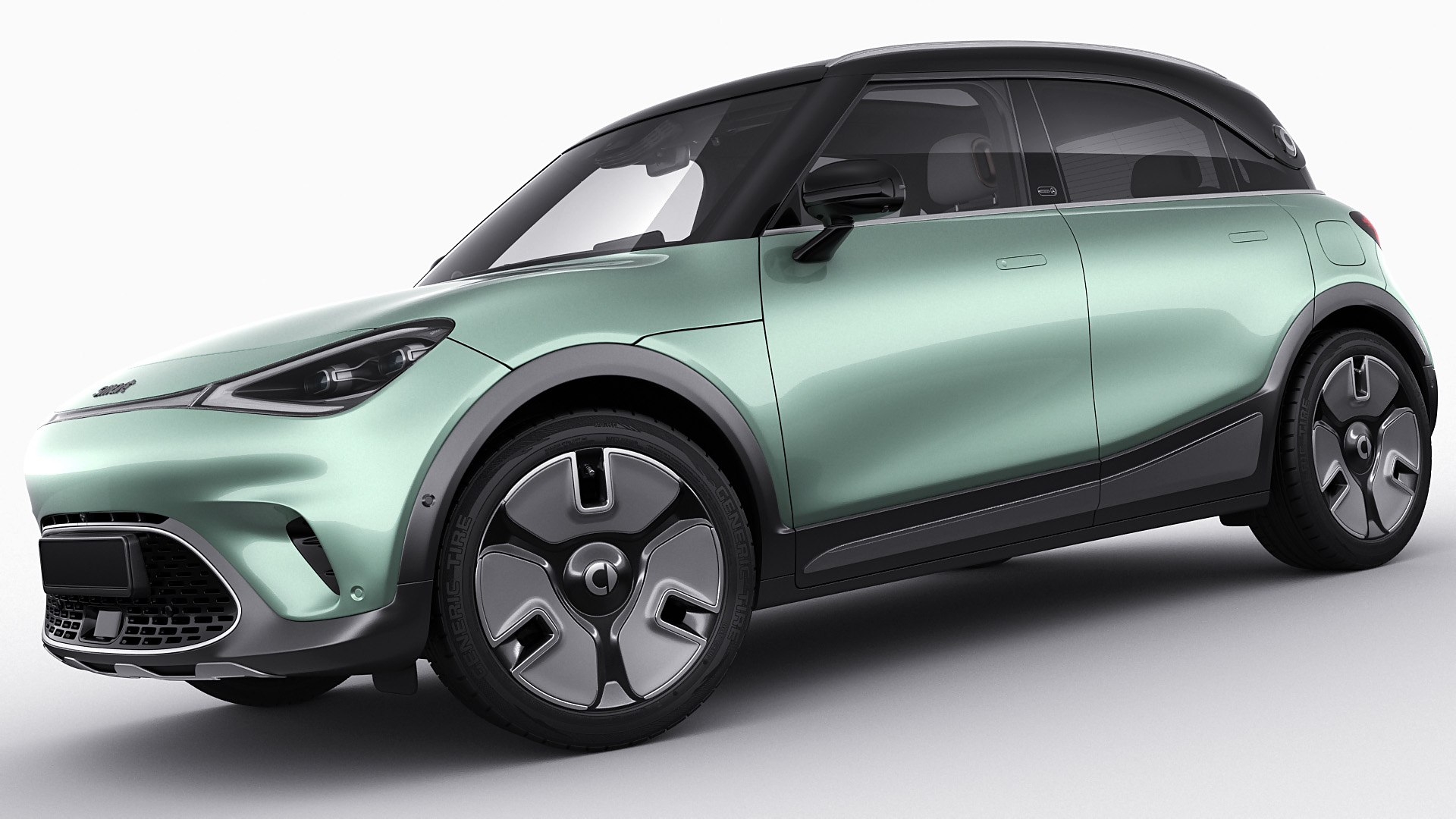 3D Smart 1 One 2023 with interior model - TurboSquid 1934837