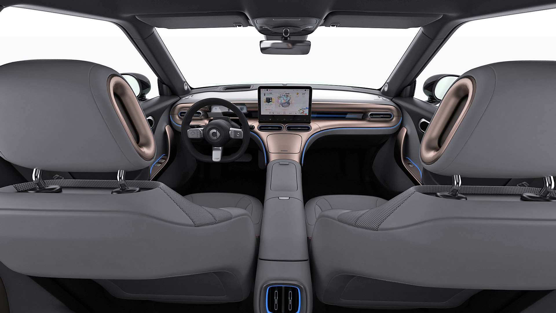 3D Smart 1 One 2023 with interior model - TurboSquid 1934837