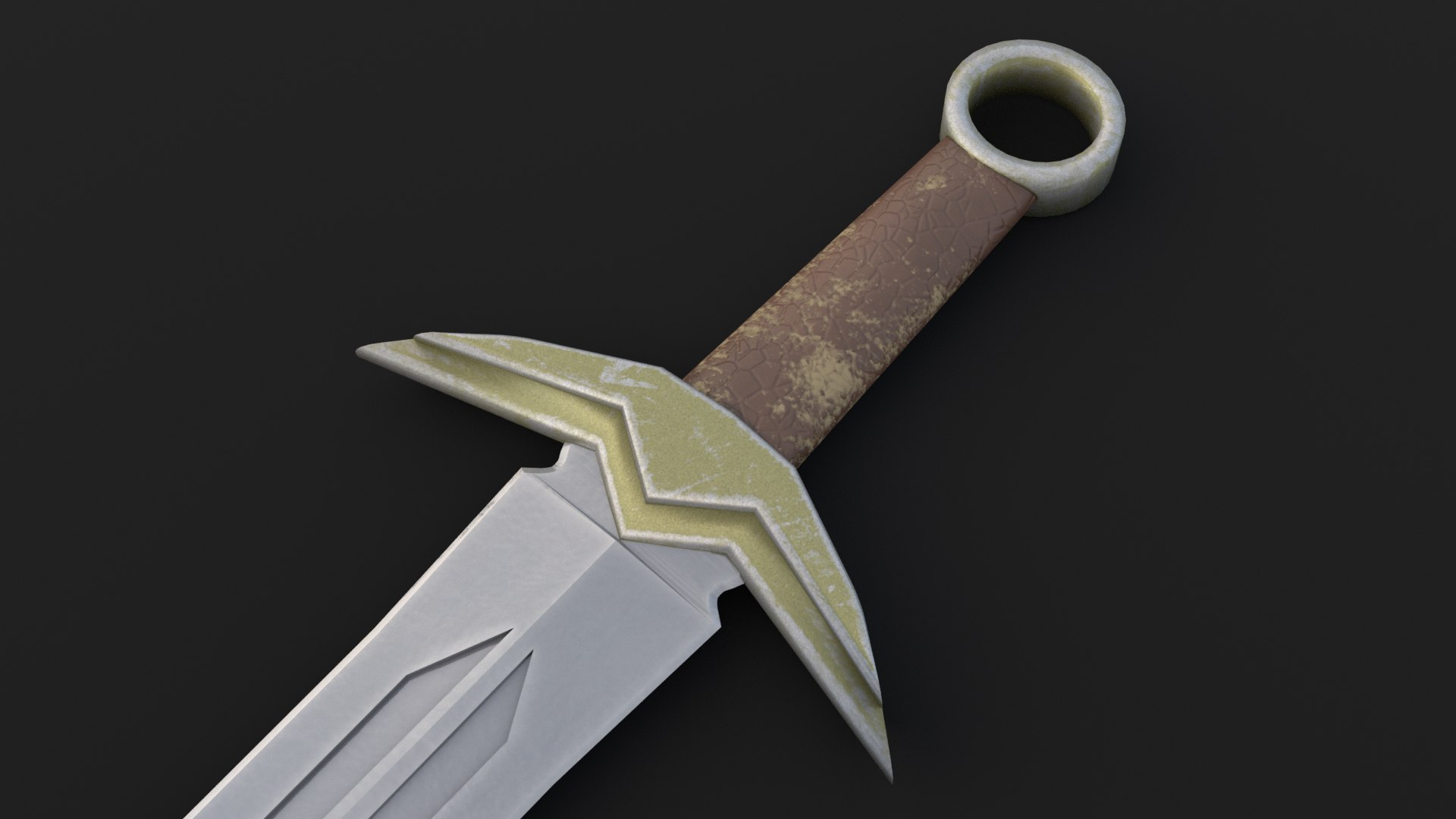 3D Dagger 3d-2 Model - TurboSquid 1990480