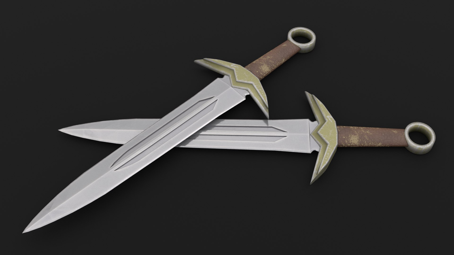 3D Dagger 3d-2 Model - TurboSquid 1990480
